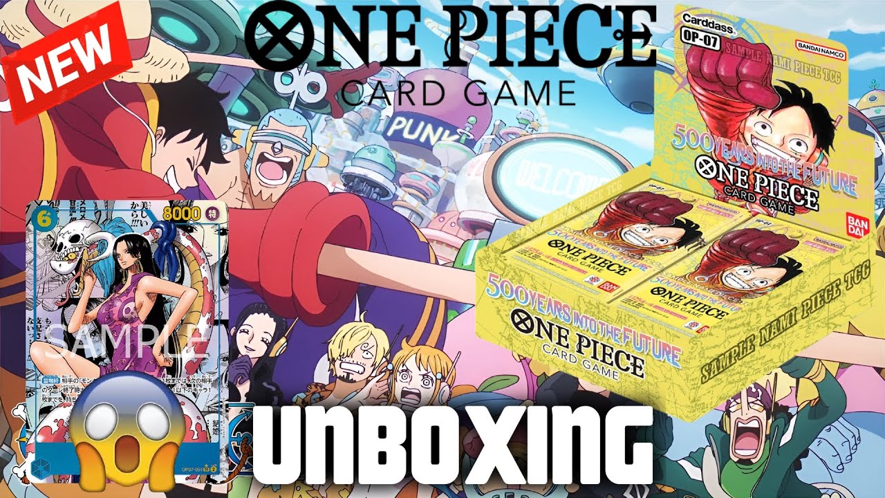 ONE PIECE OP7 BOOSTER BOX OPENING 2024 - YouTube