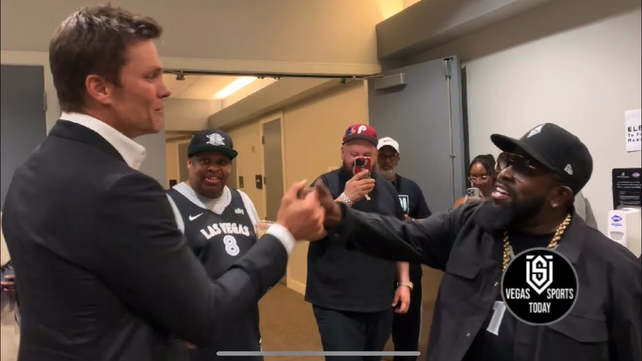 TOM BRADY & BIG BOI: “I MISS YOU IN FANTASY FOOTBALL!” DAP UP AT ACES ...