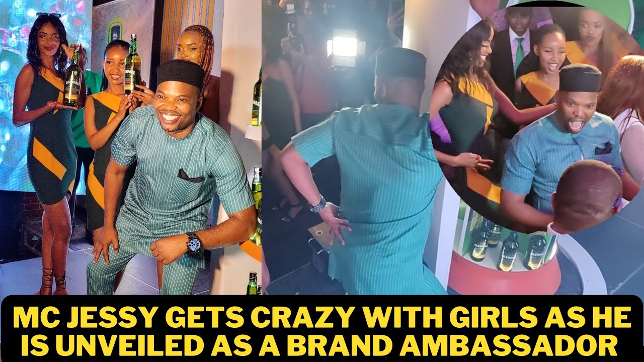 MC JESSY GOES CRAZY WITH LADIES ON STAGE AS HE IS LAUNCHED AS A BRAND ...