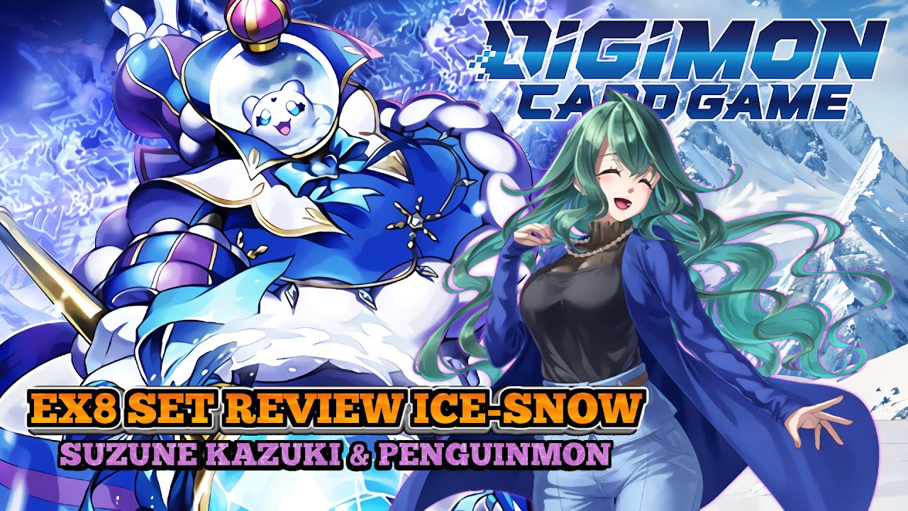 Digimon TCG | EX8 Set Review - THE ICE AGE COMETH! ICE-SNOW Support ...