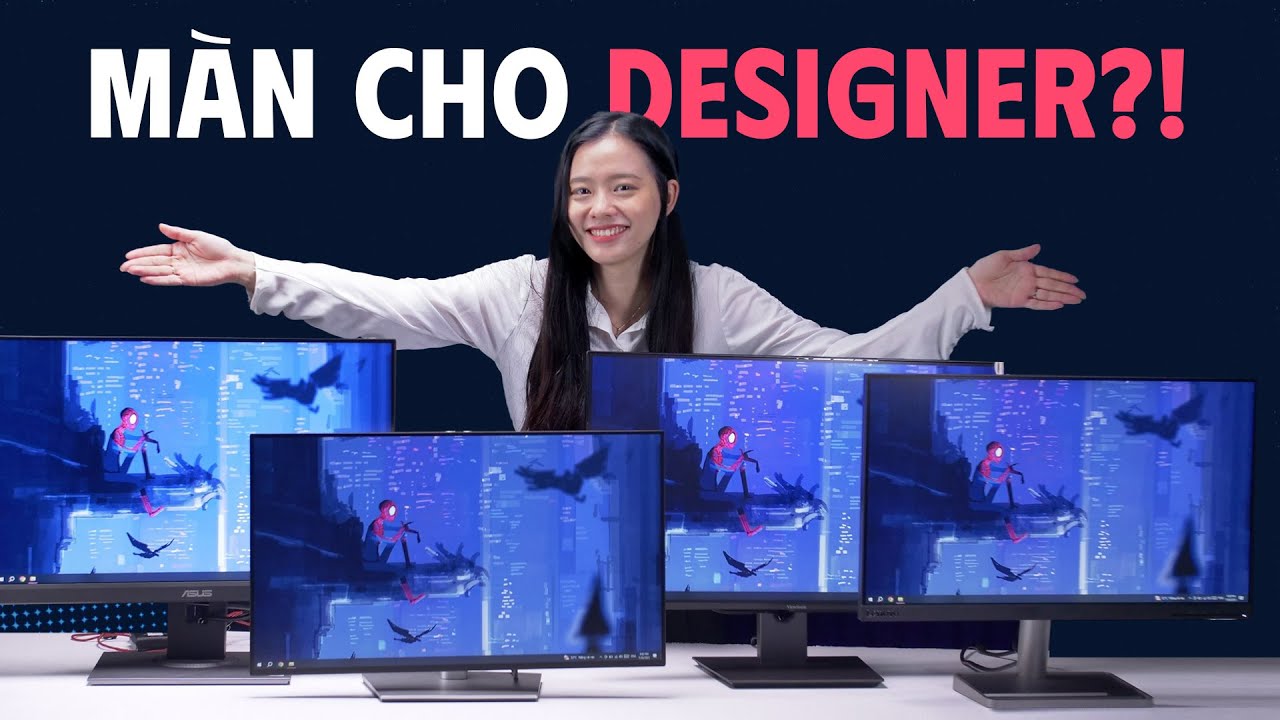 4 Màn hình đồ họa cho Designer - Hơn 4 triệu đã có màn 2K - YouTube
