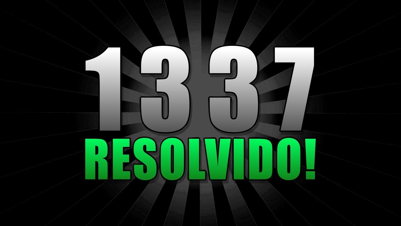Tibia: Player 1337 (Xolurr) RESOLVIDO! | ⛏ - YouTube