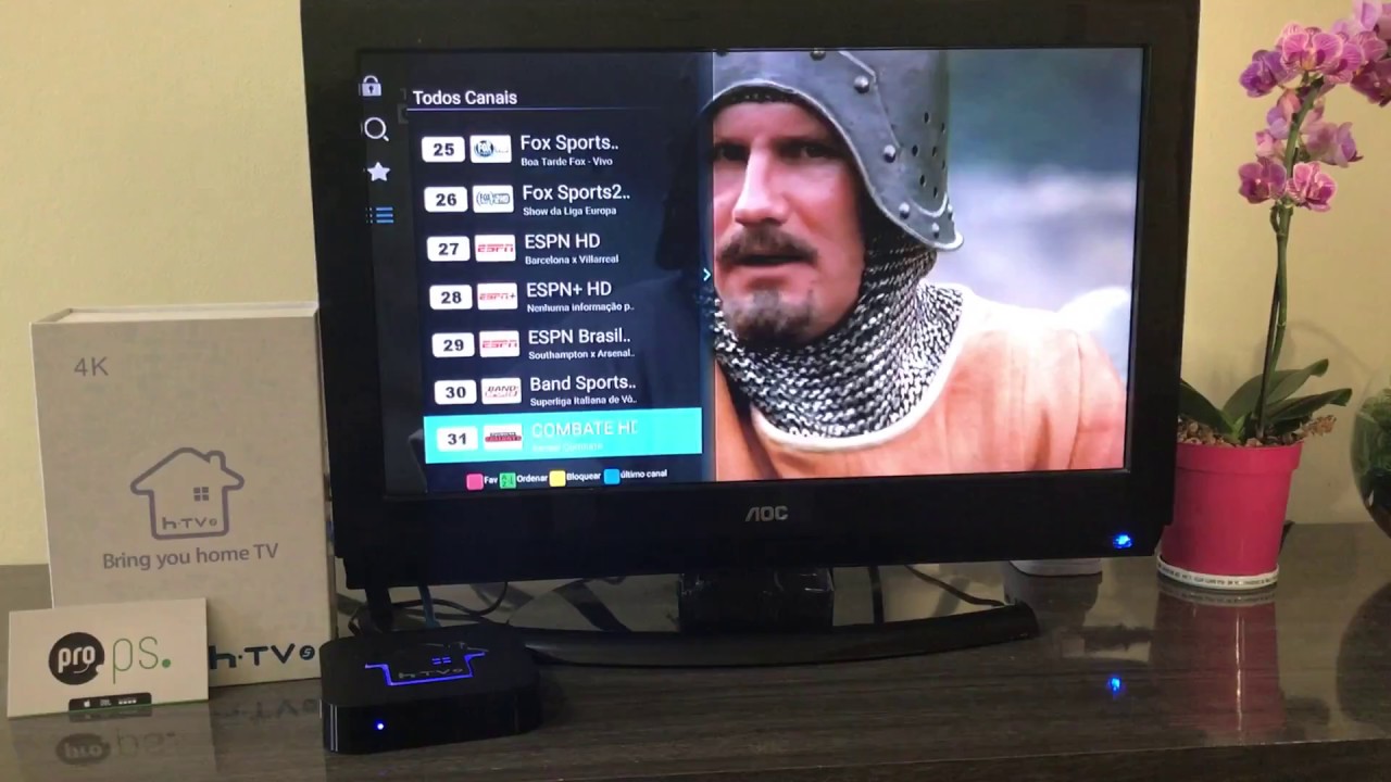 Prosp Loja demonstrando o funcionamento do hTV box 5. - YouTube