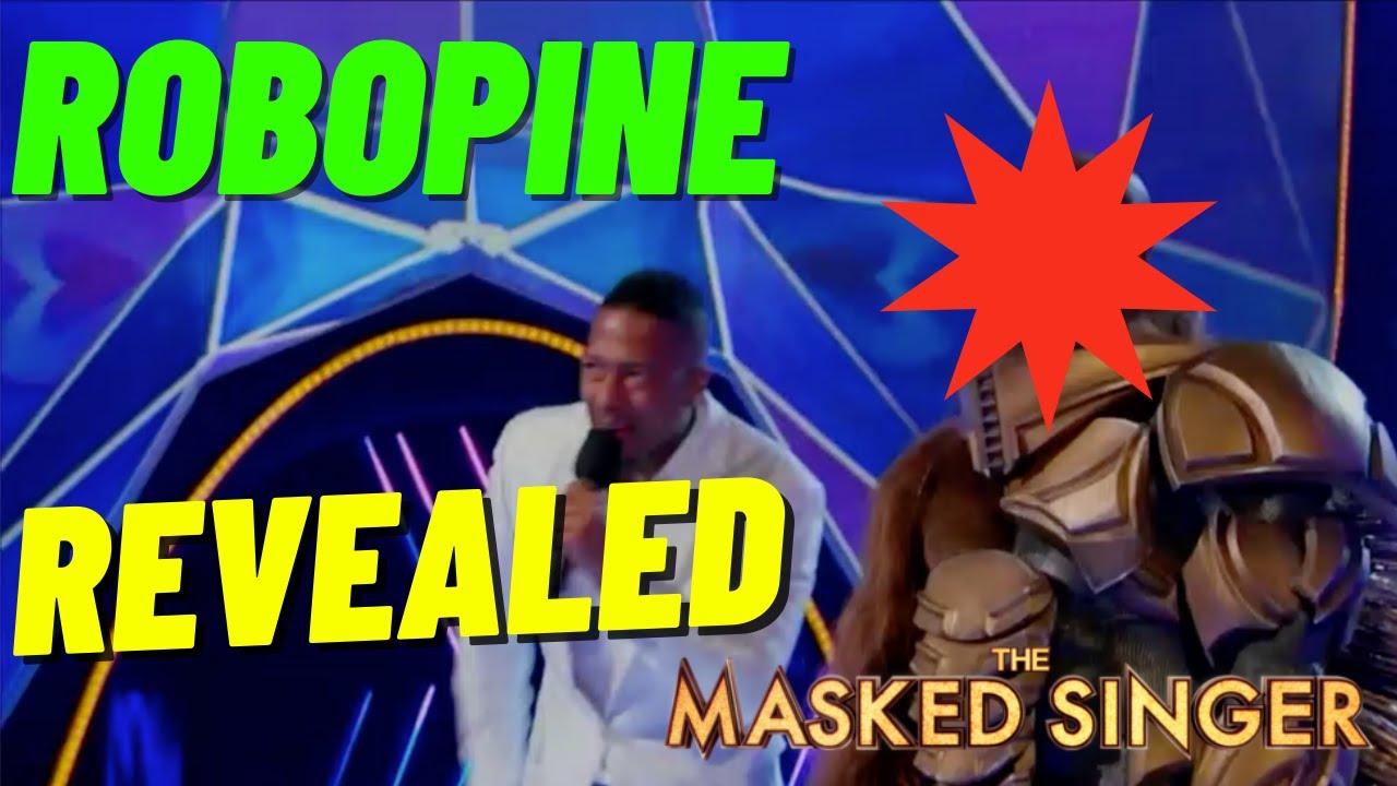 The Masked Singer ROBOPINE REVEAL!!! - Famous Actor - YouTube