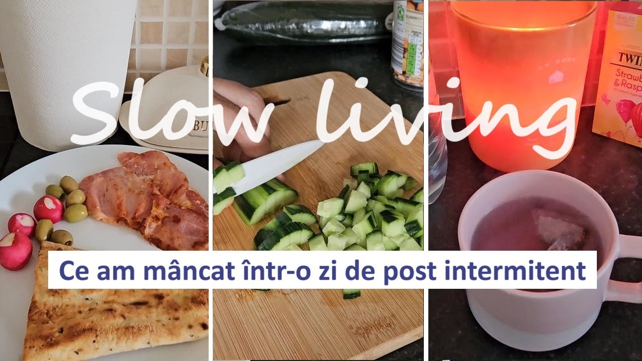 Ce am mancat intr-o zi de post intermitent/ Intermittent Fasting - What ...