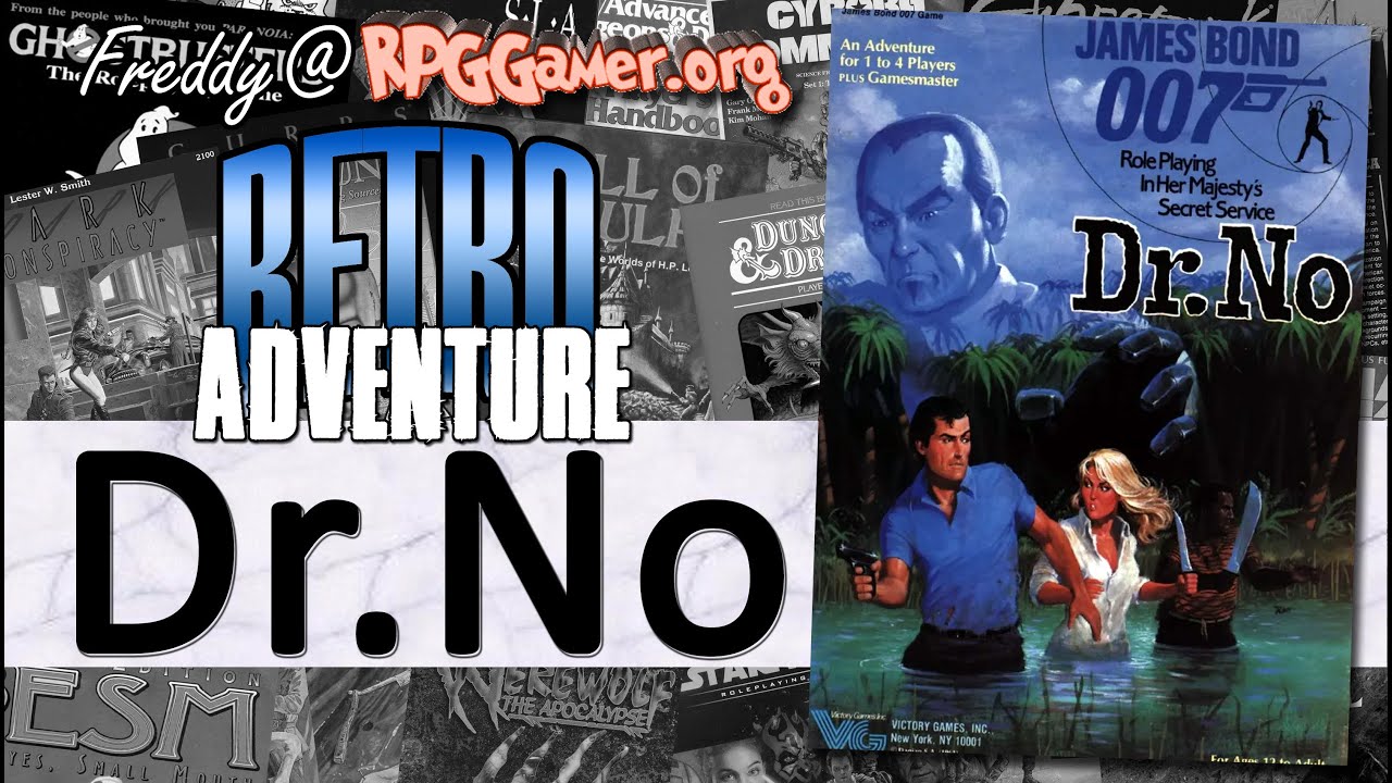 Dr. No (James Bond RPG, Victory Games, 1984) | Retro Adventure - YouTube