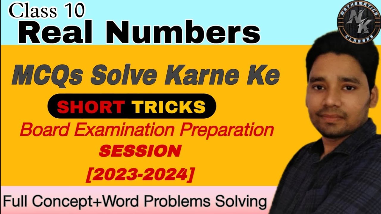 Short tricks Real Numbers | MCQ's Short Tricks Real Numbers | Chapter 1 ...