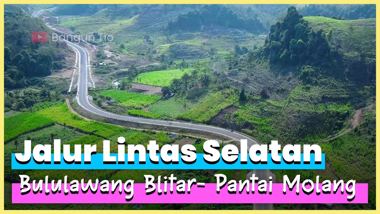 FULL DRONE DJI - JLS Bululawang Blitar - Pantai Molang Tulungagung ...