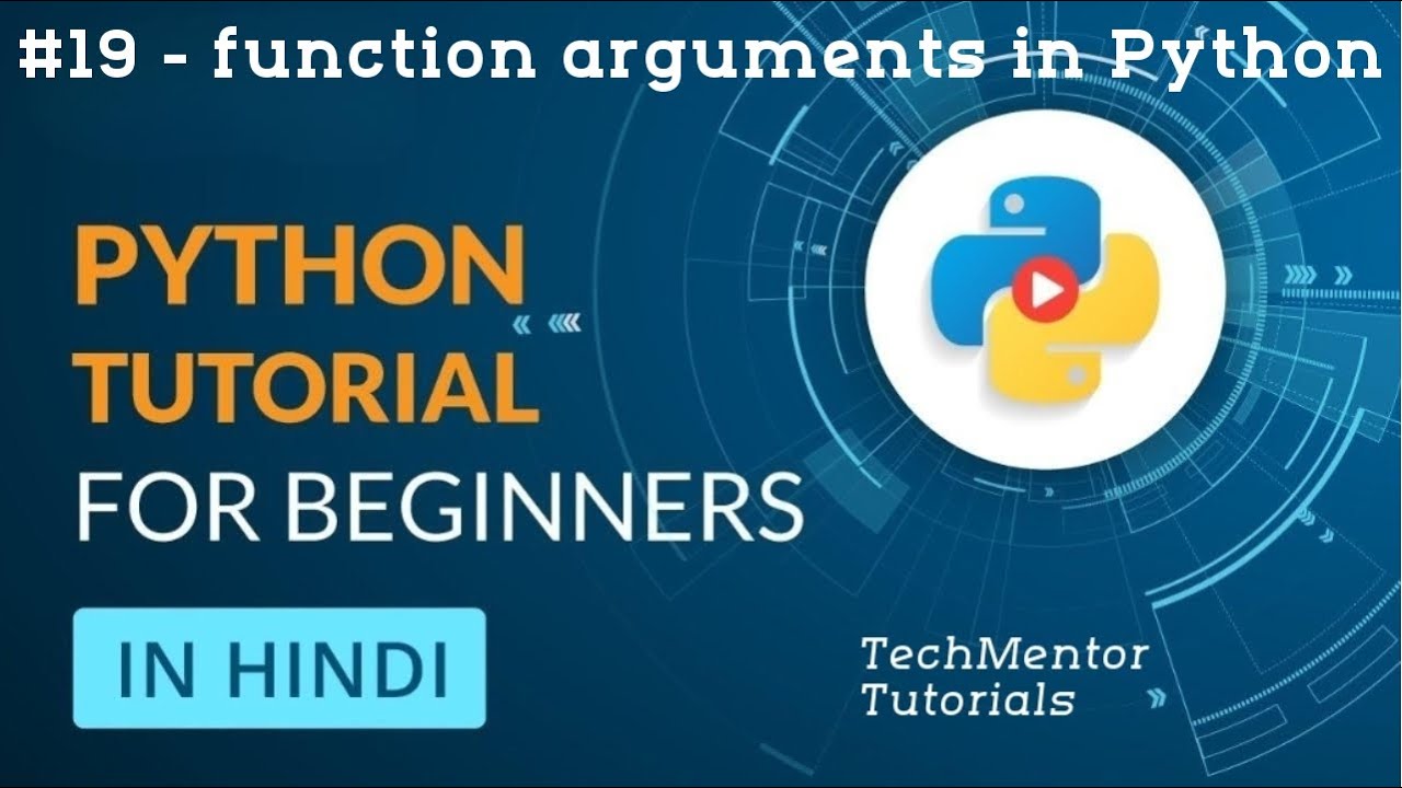 19 Function Arguments In Python Python Tutorial For Beginners 4836