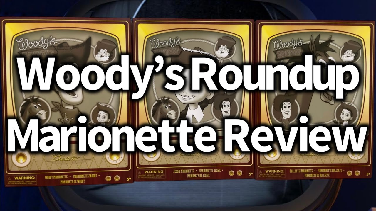Disney Store Woody’s Roundup Marionette Review - YouTube