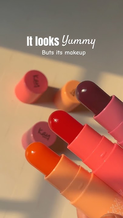 Kay beauty jelly lip & cheek wand swatches | #unfiltered jelly popsicle makeup #kaybeauty # ...