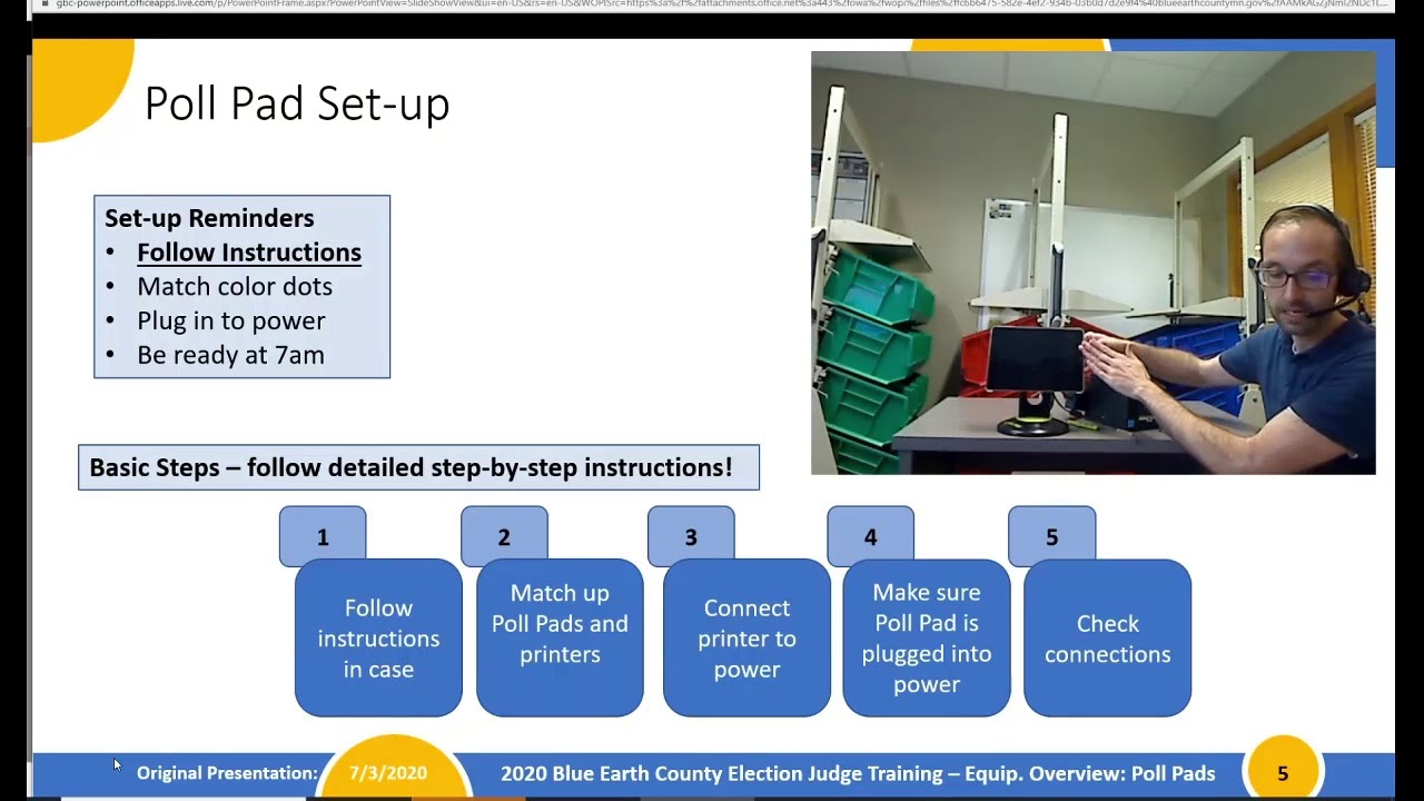 Poll Pad Electronic Rosters - YouTube