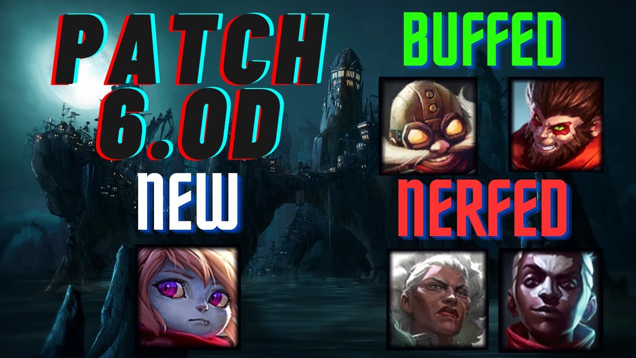 Patch 6.0d Rundown | Poppy Release | Wild Rift - YouTube