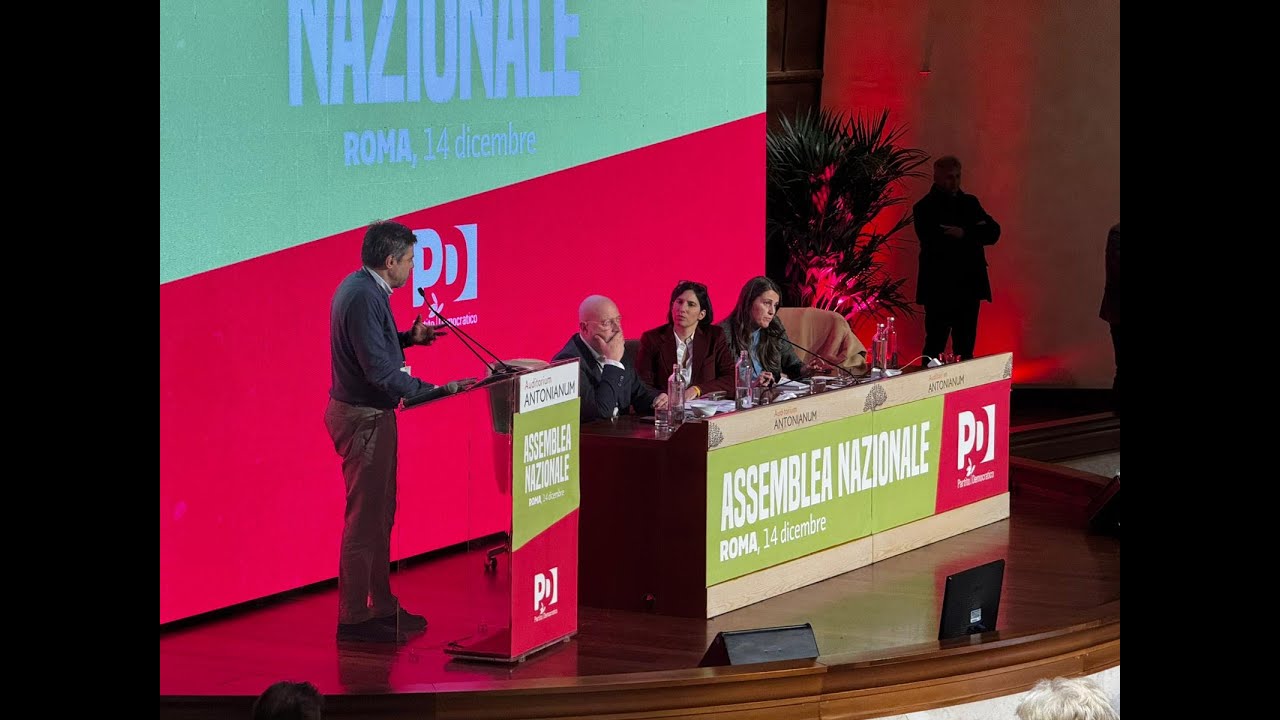 Assemblea Nazionale del Partito Democratico | Il mio intervento | 14 ...
