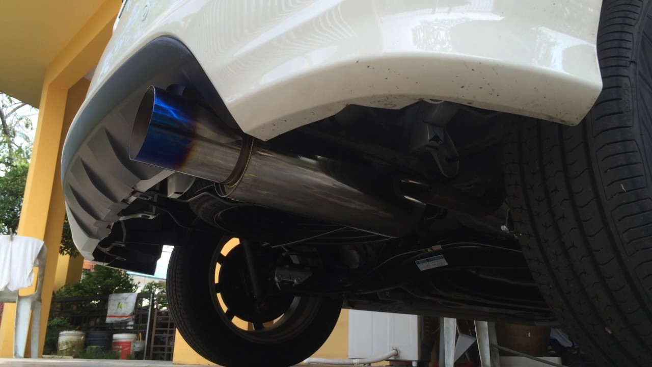 MY Alza Change HKS Exhaust S flow.. - YouTube