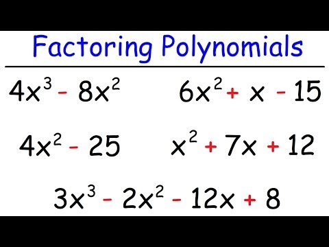 How To Factor Polynomials The Easy Way!