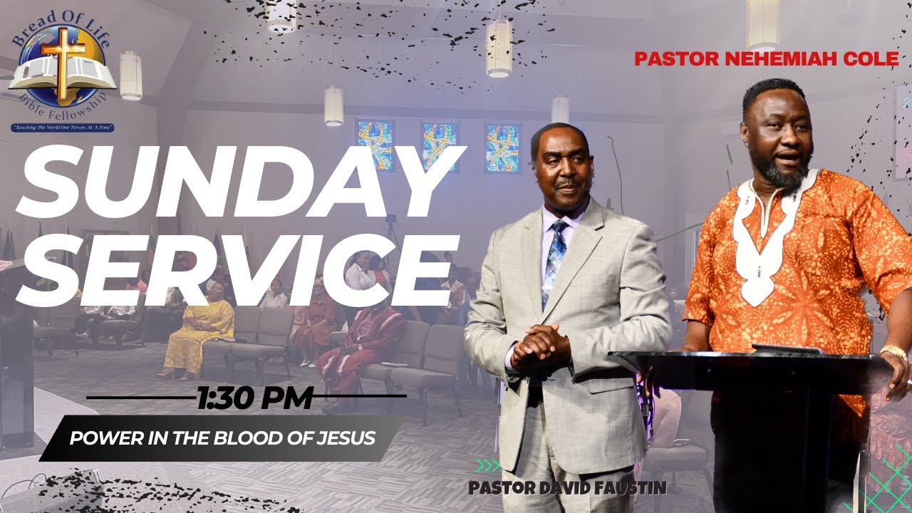 Power In The Blood of Jesus | Pastor Nehemiah Cole | Sunday Service ...