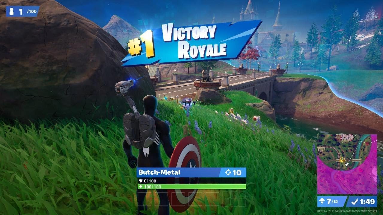Fortnite, 10 Eliminations Solo Victory Royale on PS5 (PSN: Butch-Metal ...