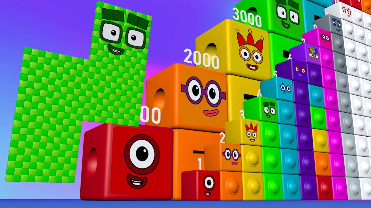 Numberblocks New Puzzle Step Squad 4 40 400 400,000 20,000,000 MILLION ...