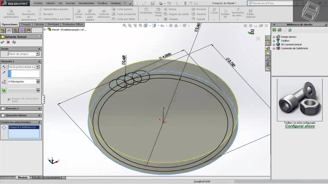 Engrane recto en Solidworks Como hacer un engrane en Solidworks ...