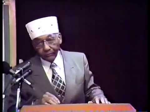 Supreme Minister John Muhammad Teaches on His History - YouTube