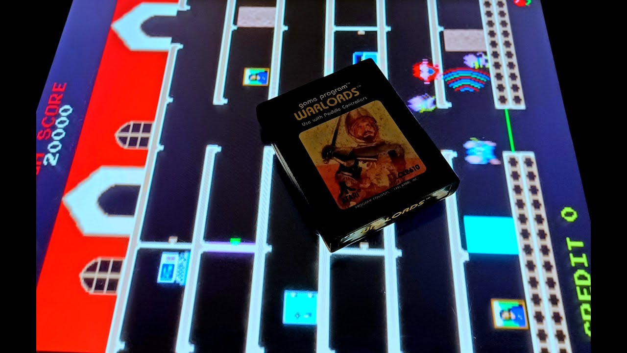 1981 Atari 2600 Warlords Video Game on the Atari 2600+ - YouTube