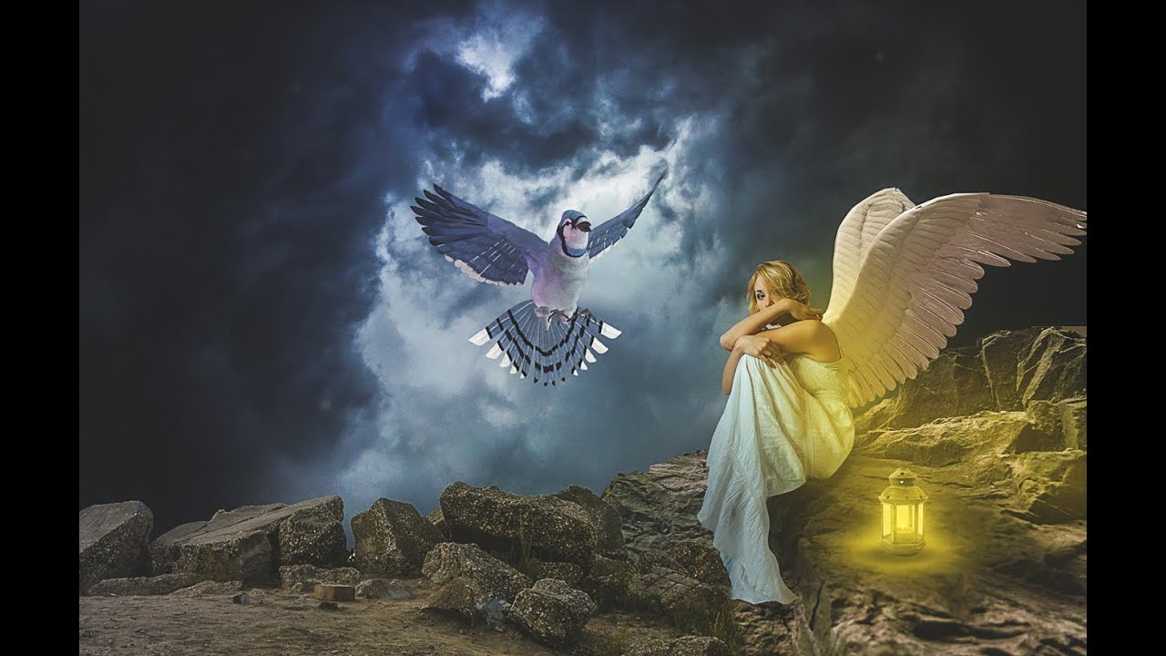 Photo Manipulation | Photoshop Tutorial | Bird Goddess - YouTube