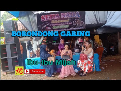 BORONDONG GARING LAGU SUNDA LAWAS Acara Pernikahan Didin & Putri -Asep ...