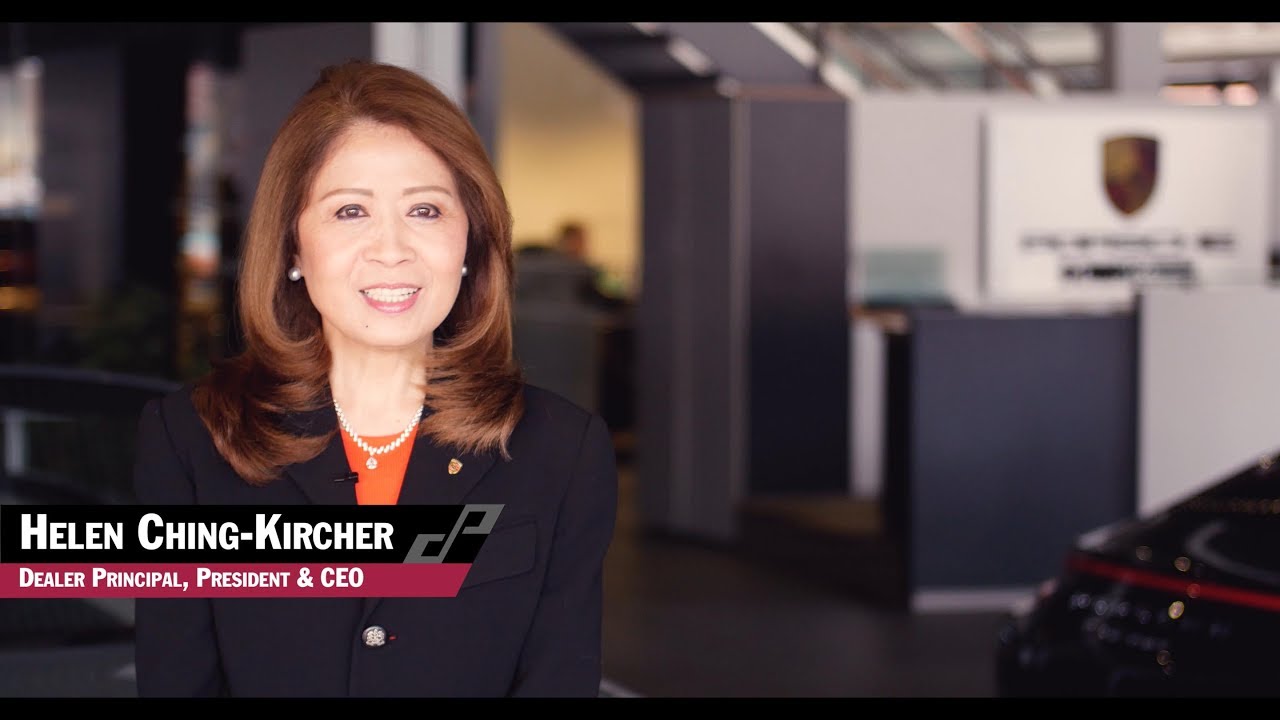 Downtown Porsche Team - Meet Ms. Helen Ching-Kircher - YouTube