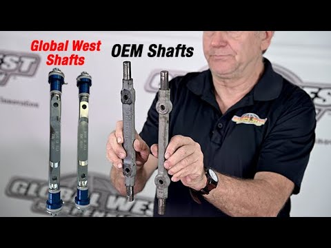The different shafts for c2 and c3 corvettes - YouTube