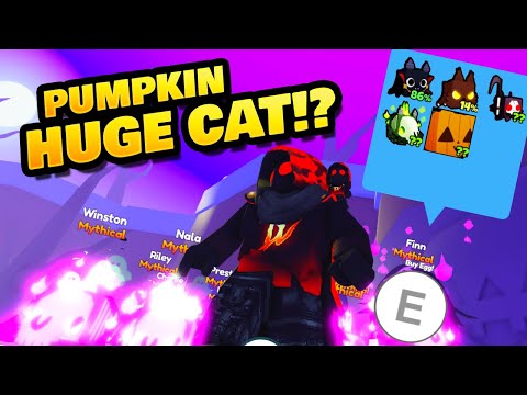 Halloween Update Part 2 - Huge Pumpkin Cat?!