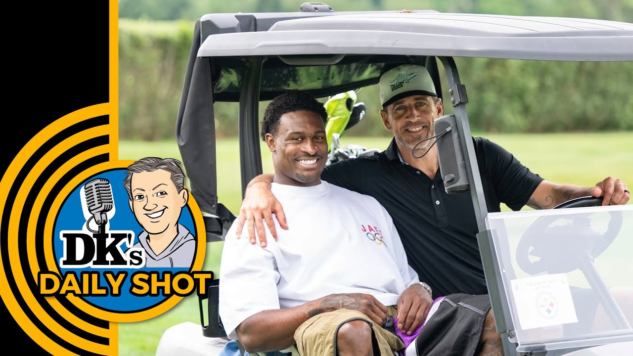 DK's Daily Shot of Steelers: The Aaron Rodgers welcome - YouTube