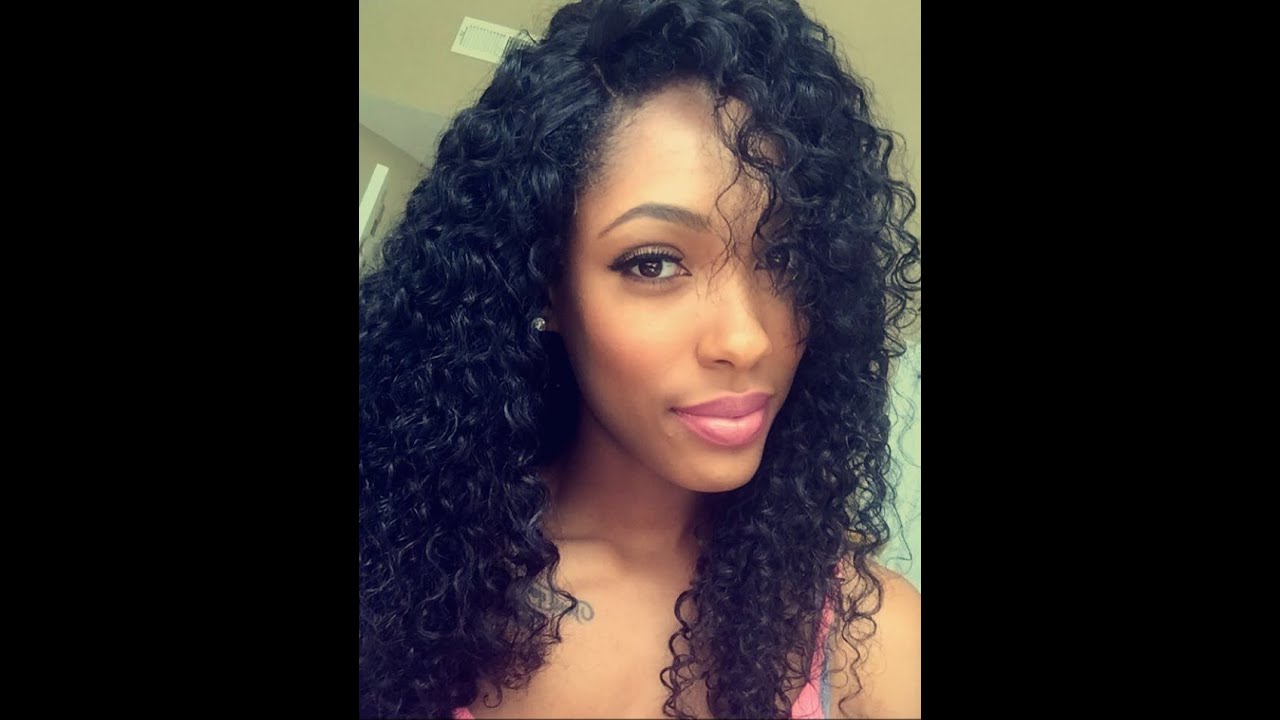 Initial Review: HairByBelleBree | Brazilian Curly - YouTube