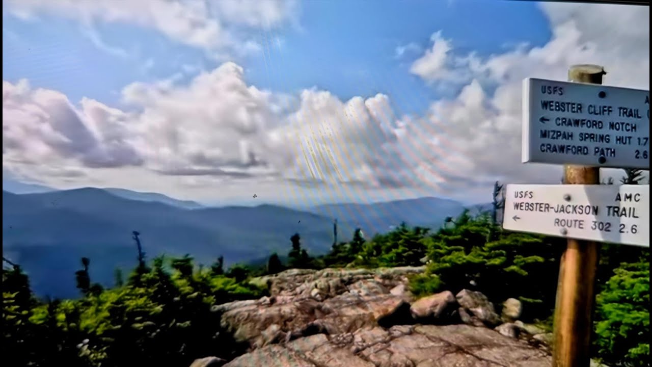Climbing Mt Webster in the Presidential Range of the White Mountains ...