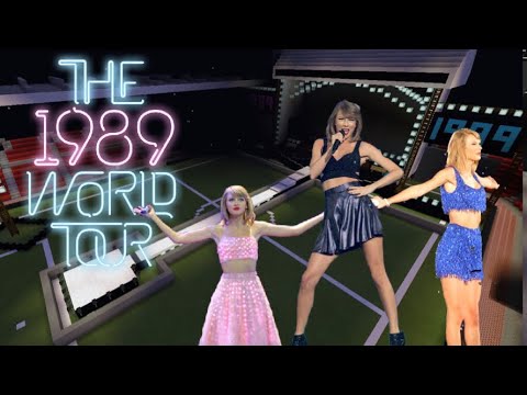 TAYLOR SWIFT| THE 1989 WORLD TOUR SHORT FILM| MINECRAFT STAGES - YouTube