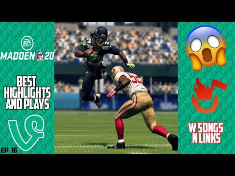 Madden Beat Drop Vines EP 16! (Best Madden 20 Plays and Highlights) {Beat drop songs w links}