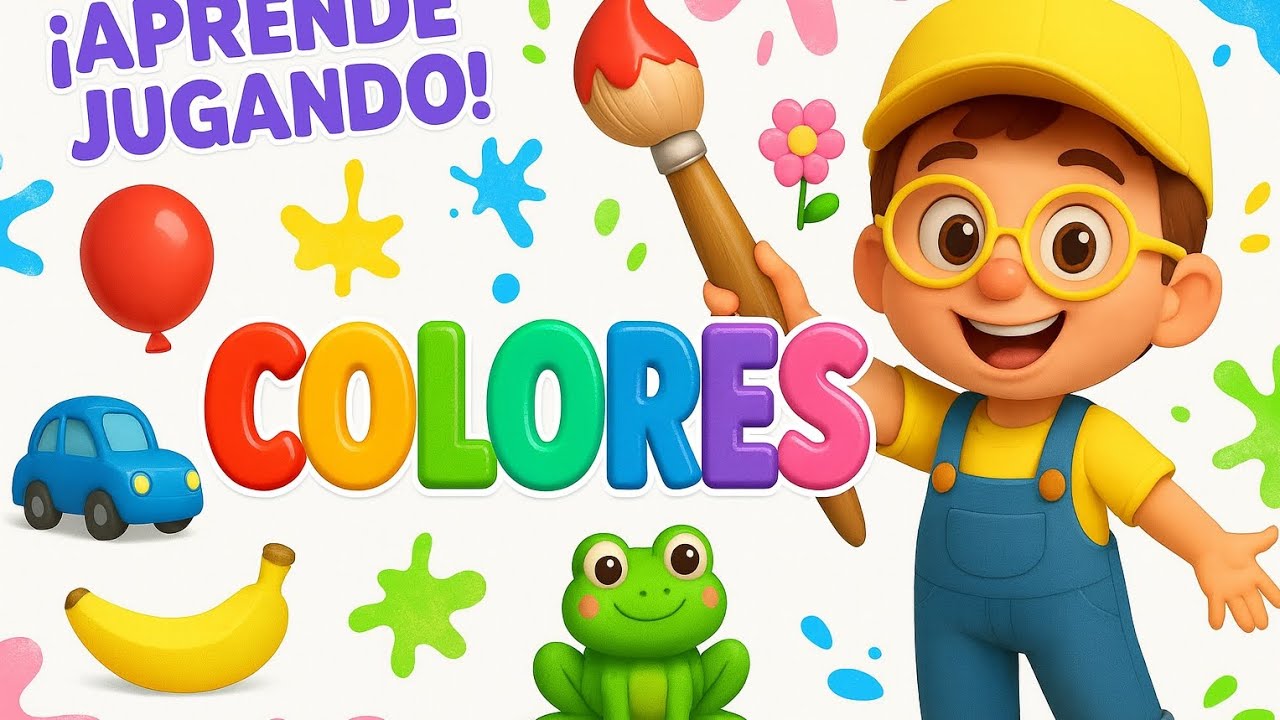 ¡Aprendamos los COLORES con Johnny Boo! - YouTube