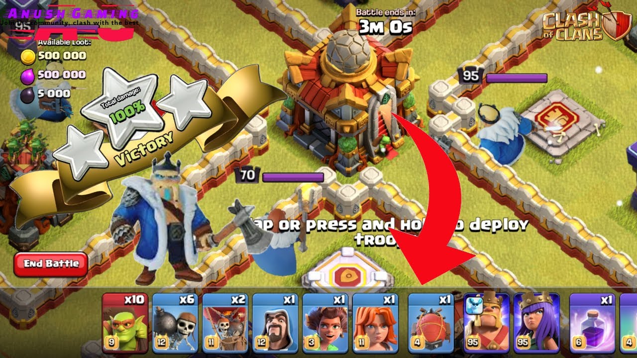 How To Beat The New Chief of the North Challenge | Clash of Clans - YouTube