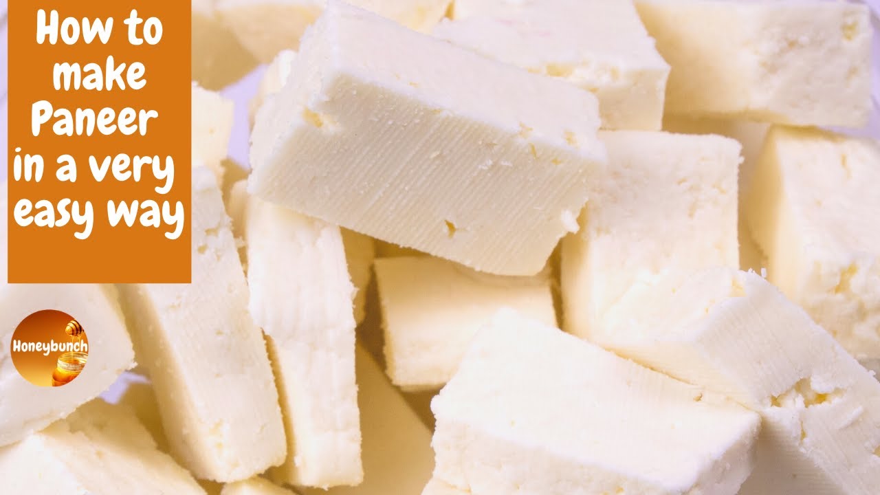 Make Paneer at home very easily / Homemade Paneer - YouTube
