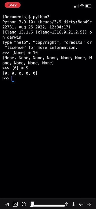 Create An Empty List Of Size N In Python With This 1 Liner - YouTube