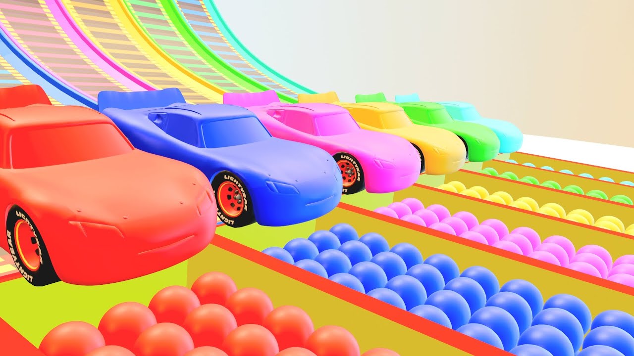 mc Queen Car Colors Learning Video For Kids @zorip-nurseryrhymes8686 ...