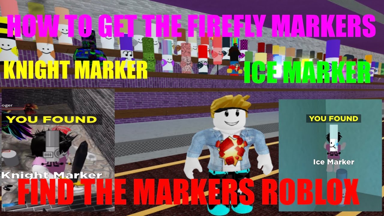 HOW TO GET THE ICE MARKER AND KNIGHT MARKER IN FIND THE MARKER ROBLOX ...