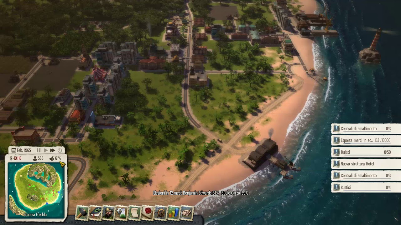 Tropico 5 Gameplay Ita PC | Turisti in arrivo | - YouTube