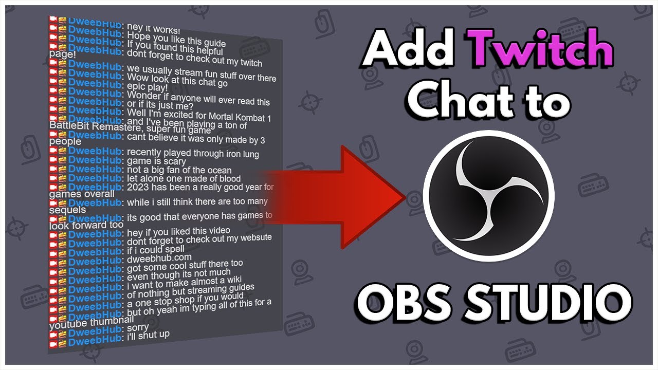 How To Add A Twitch Chat Overlay To OBS Studio Using KapChat