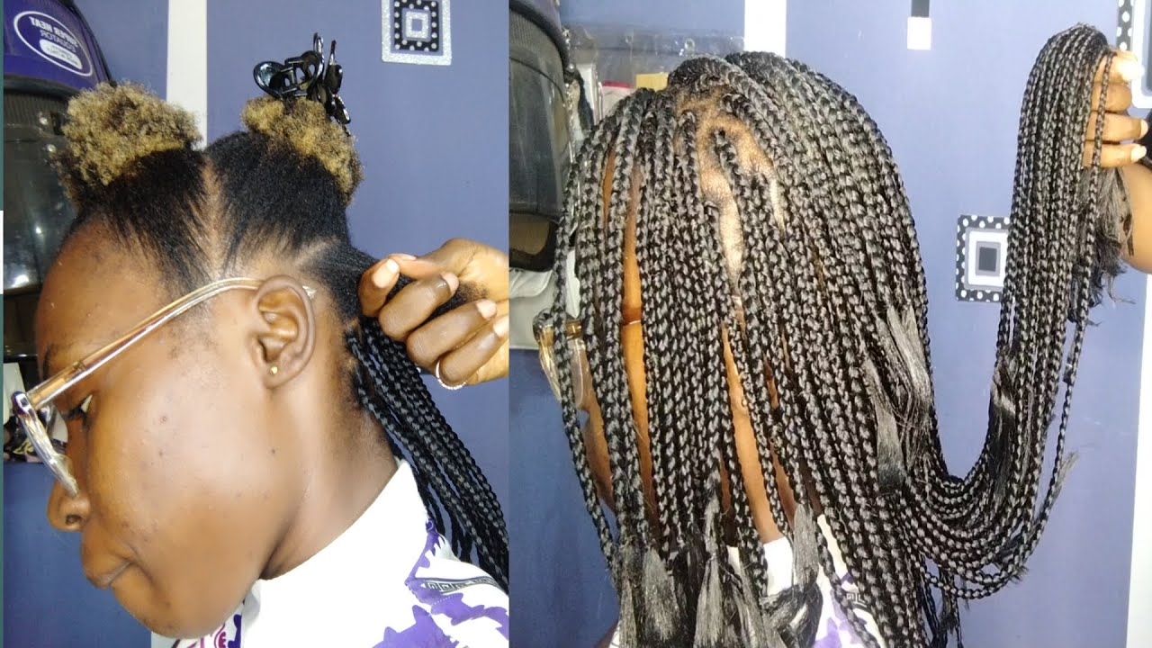 Detailed Tutorial On How To Make 3 Step Braiding hairstyle Attach Very ...