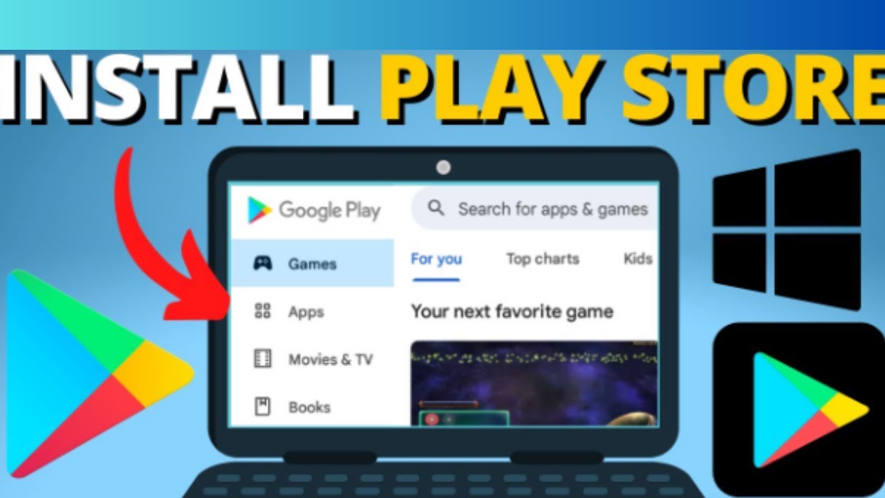 How to download playstore on PC | How to Install Google Play Store on Laptop. - YouTube