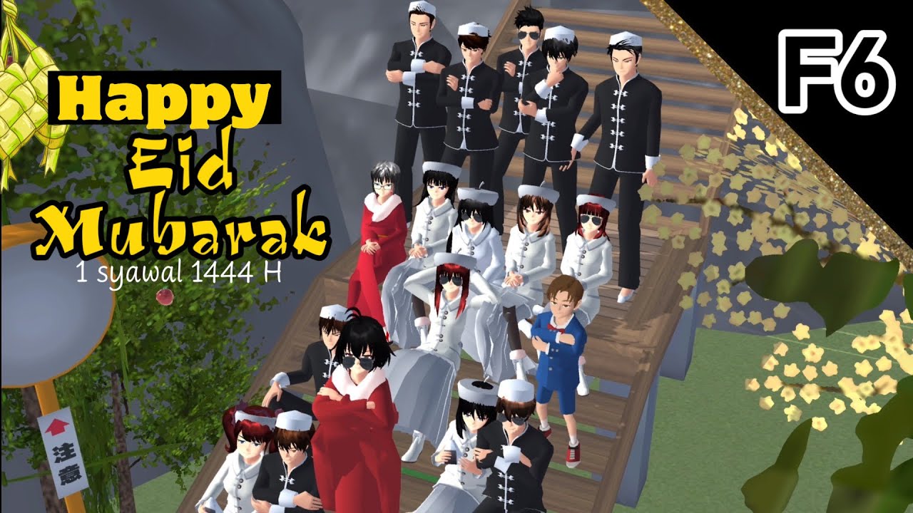 F6 : KIA JUNA & FRIENDS || 40 || SAKURA SCHOOL SIMULATOR - YouTube