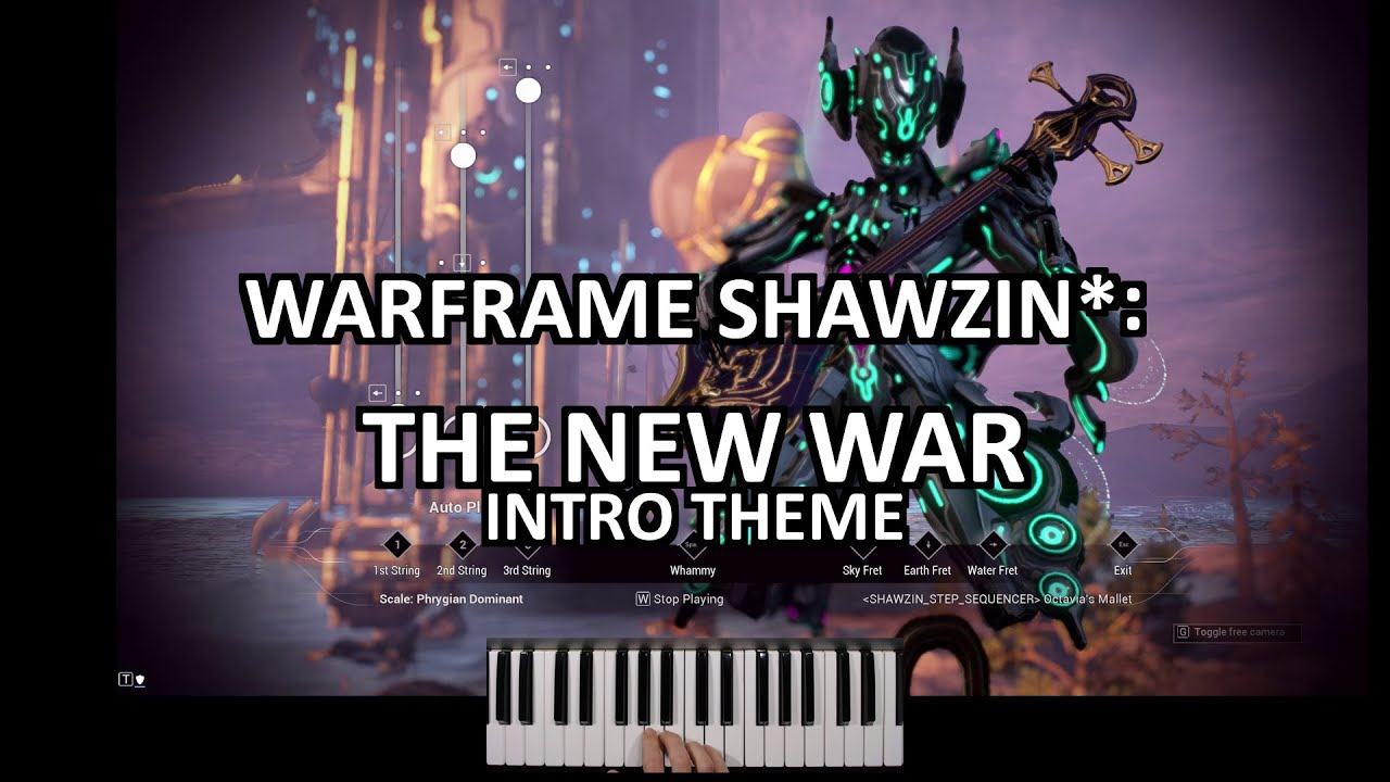 Warframe Shawzin*: The New War intro theme - YouTube