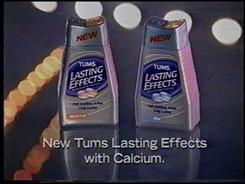 TUMS Lasting Effects Commercial (2003) - YouTube