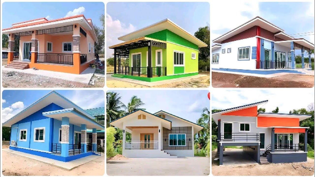 Top 40 modern house design || house front design || house paint design ...